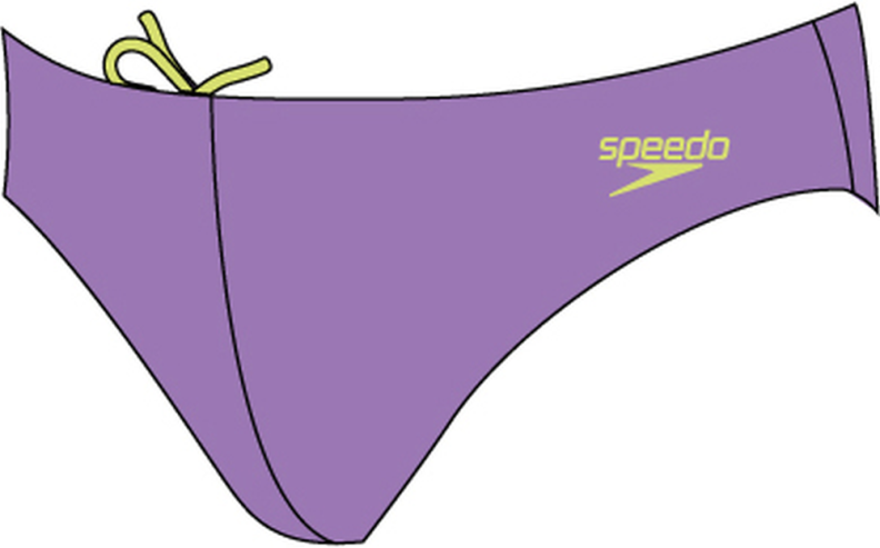 Speedo Solar 5cm Seamed Brief Swimwear Male Adult - Miami Lilac/Sprit ...